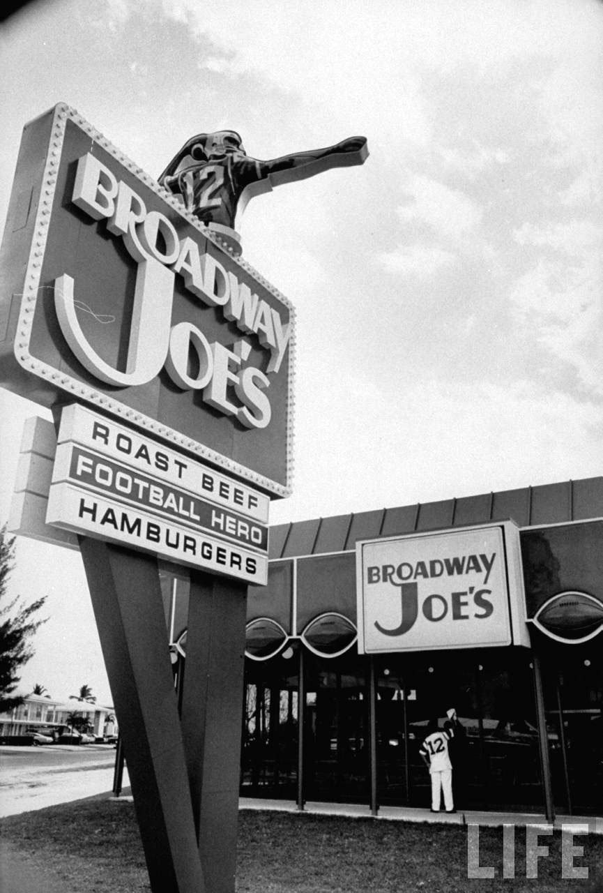 Time Capsule: Broadway Joe’s Restaurant, 1969 – The Man in the Gray ...