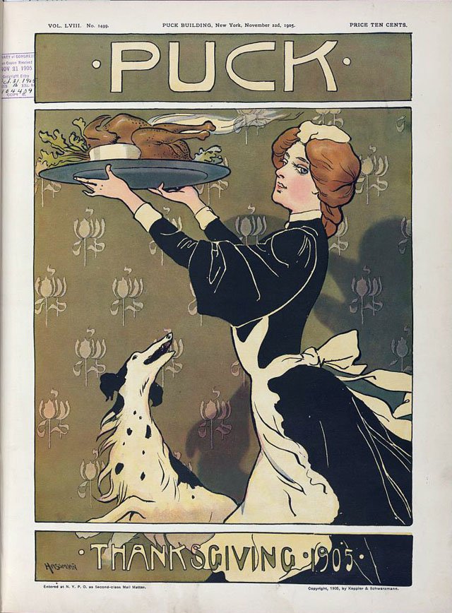 Time Capsule: Puck Magazine Thanksgiving Political Covers, 1894-1913 ...
