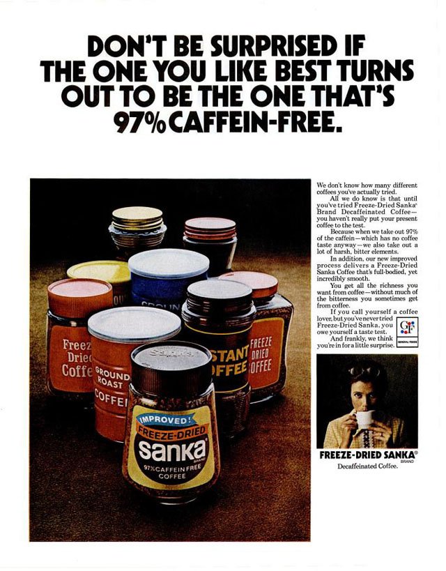 Retrotisements: Sanka Coffee Edition – The Man in the Gray Flannel Suit