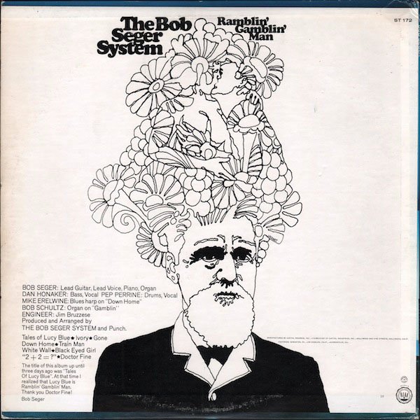 Album Cover of the Week: The Bob Seger System, Ramblin’ Gamblin’ Man ...