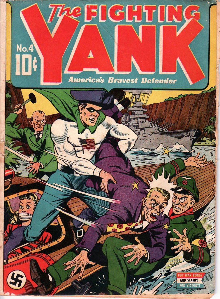 A Gallery of World War II Superhero Comic Book Covers – The Man in the ...