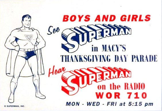 Vintage Photo Wednesday, Vol. 41: Superman Balloon at the 1940 Macy’s ...