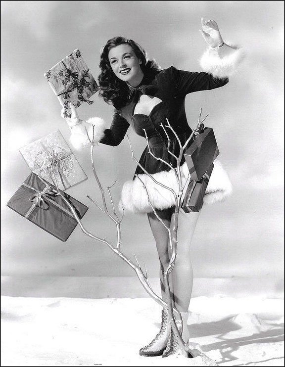 The 12 Vintage Pinups of Christmas – The Man in the Gray Flannel Suit