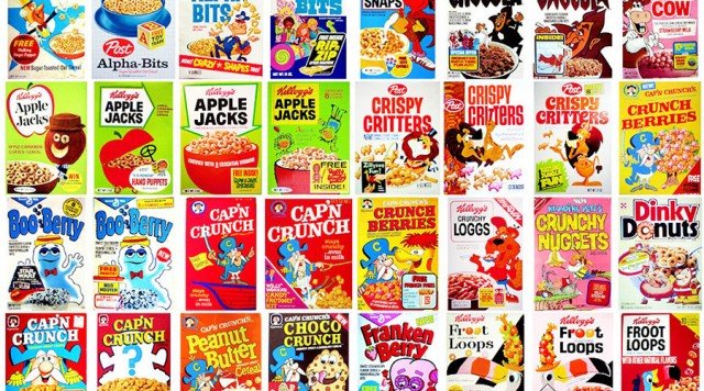Design Evolution: Vintage Cereal Boxes – The Man in the Gray Flannel Suit