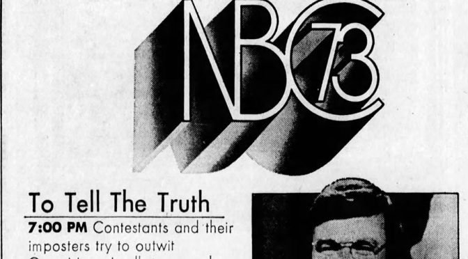 TV Listings Flashback #3: NBC Prime Time, September 21, 1973 – The Man ...