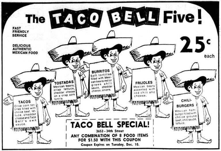 Logo Evolution: Taco Bell – The Man in the Gray Flannel Suit